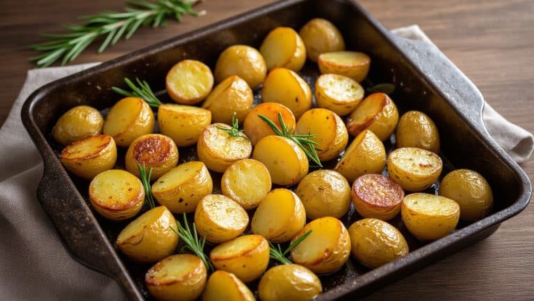 Jamie Oliver Rosemary Roasted Potatoes with Garlic Recipe